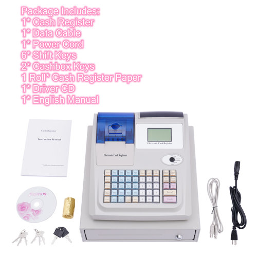 FRONG Multiple Function Cash Registers with Wide Payment Methods | Wayfair